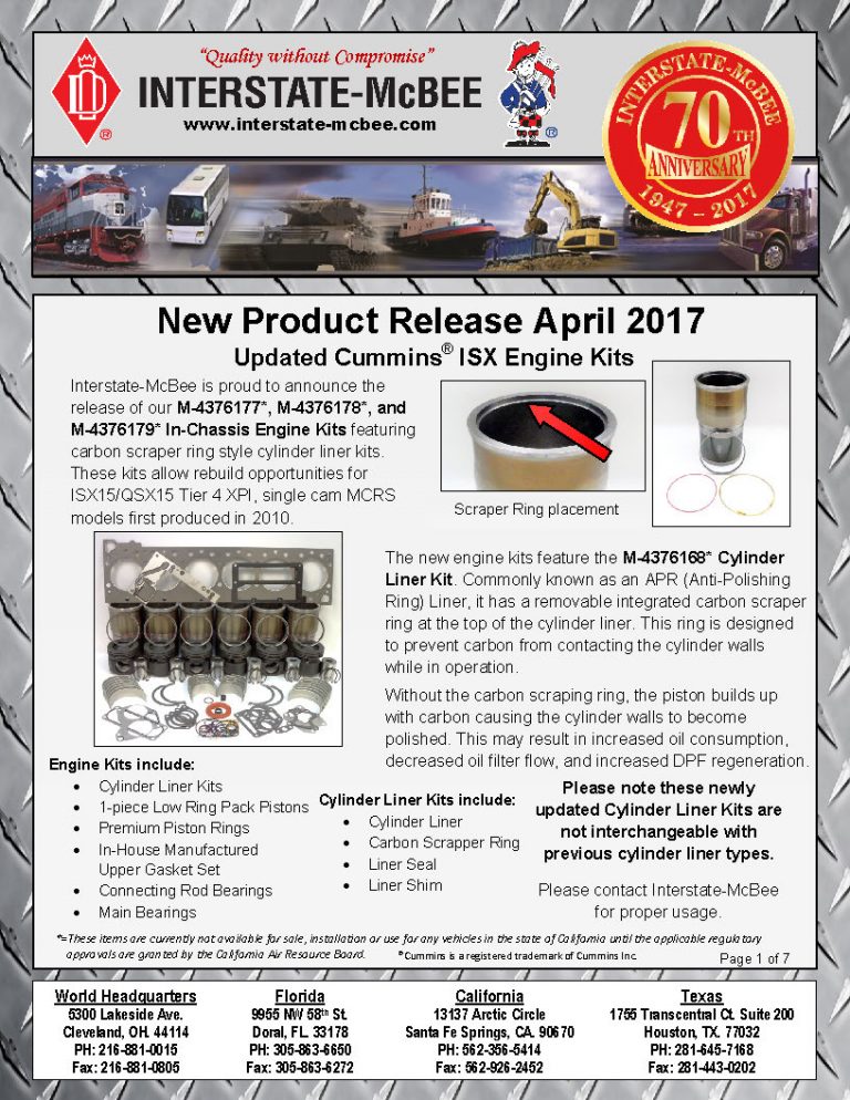 Interstate-McBee Cummins Parts