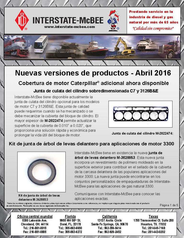 Interstate-McBee Document Library | Catalogs | New Products