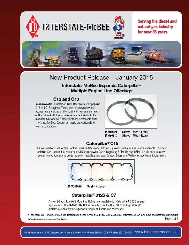 Interstate-McBee Cummins Parts