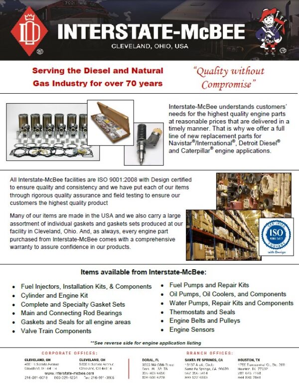 Interstate-McBee Aftermarket Navistar® Products