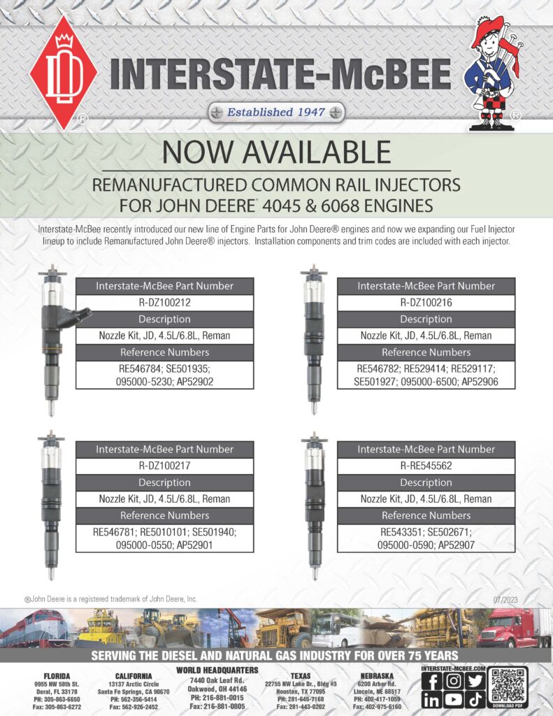 Interstate-McBee Aftermarket John Deere® Products
