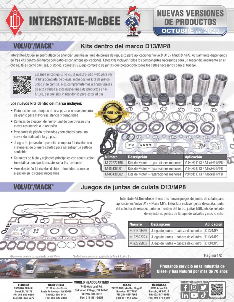Interstate-McBee New Product Release | October 2025