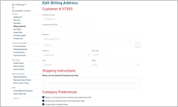 How to Use Interstate-McBee's Online Shopping Portal