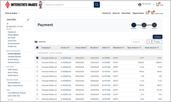 How to Use Interstate-McBee's Online Shopping Portal