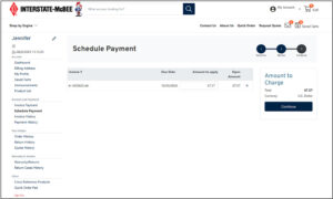 How to Use Interstate-McBee's Online Shopping Portal